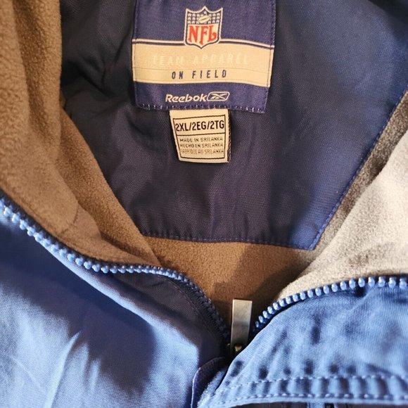 Reebok | Jackets & Coats | Nfl On Field Team Apparel Reebok Jacket Ny ...